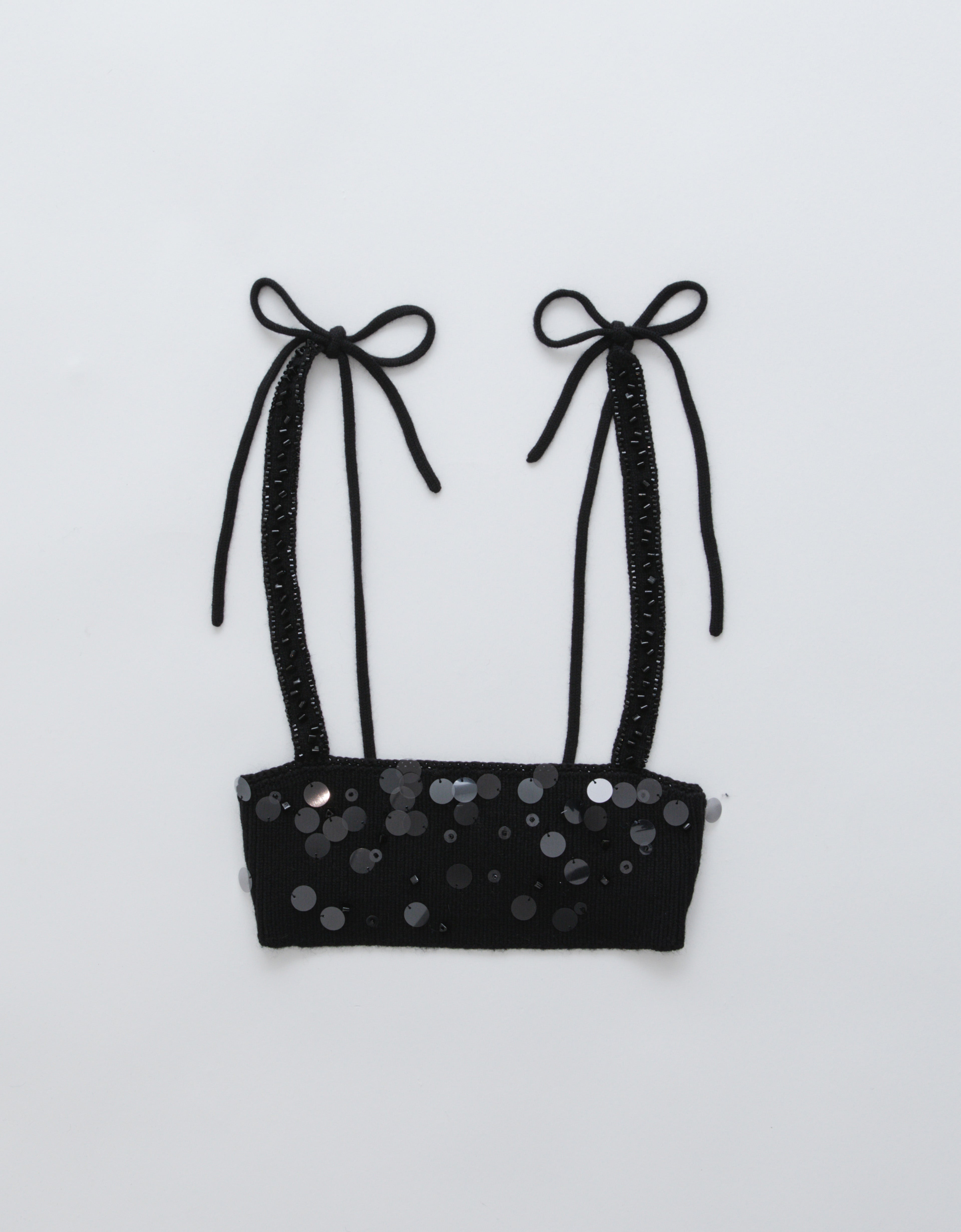 Spangle Angola Wool Knit Bra – FERN OST GALERIE